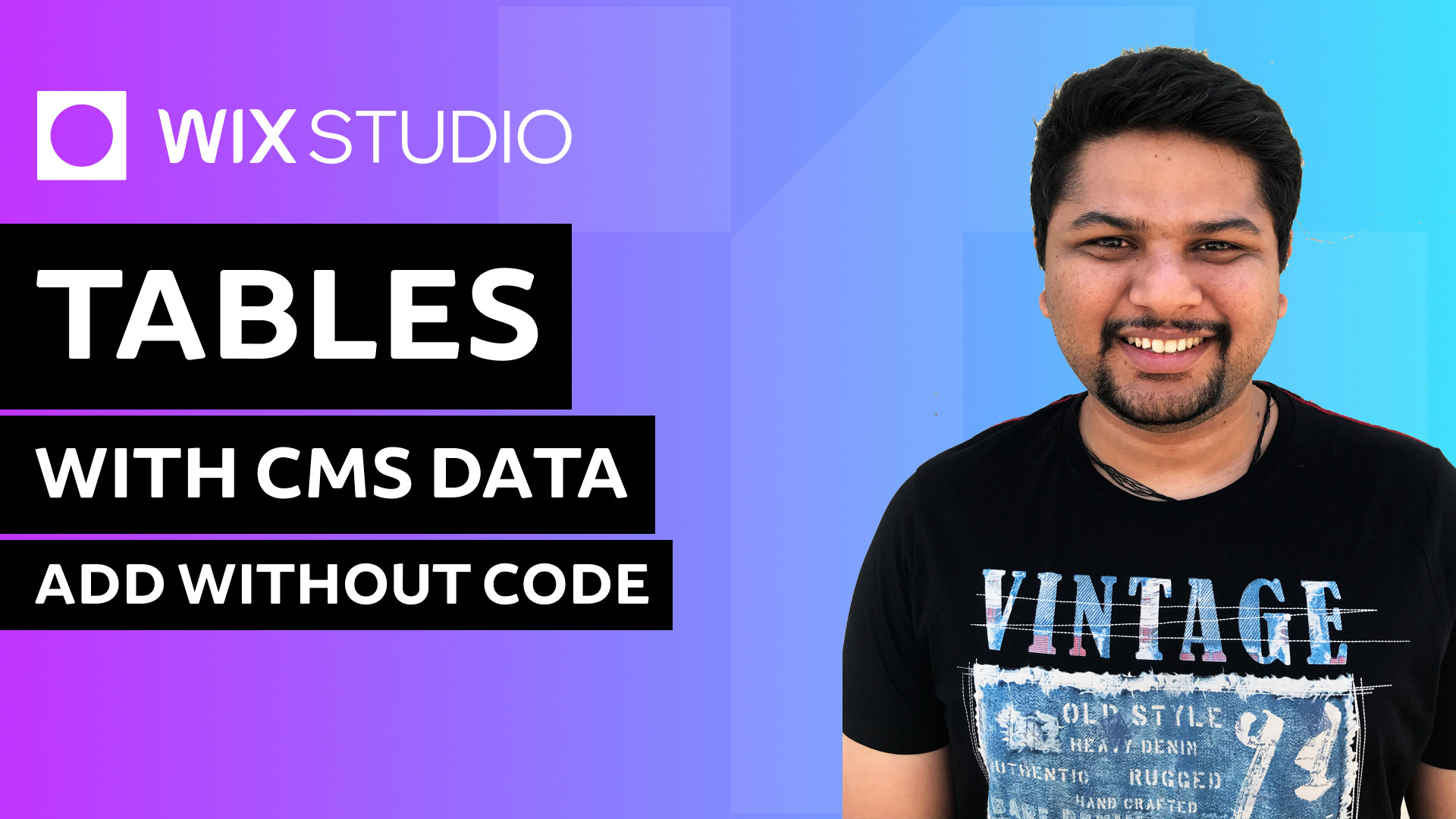 CMS Tables in Wix Studio | Tutorial