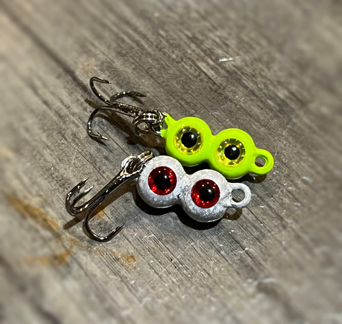 Perch Eye Jigs | Mustache Tackle