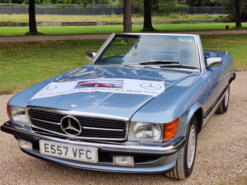 Mercedes 500SL R107 | Spoke Hire