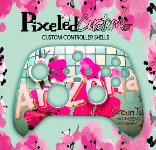 Arizona Tea Pattern Custom Controller Shell for Xbox S/X Front Housing ...