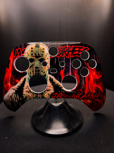 Jason Horror Custom Controller Shell for Xbox S/X Front | Pixeled Customs