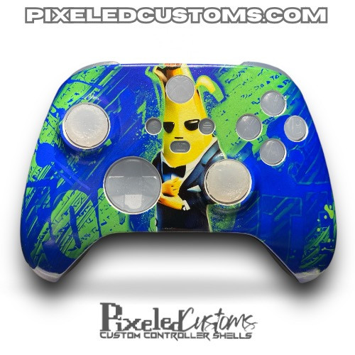 Blue Agent Peely Fortnite Xbox S/X Shell | Pixeled Customs