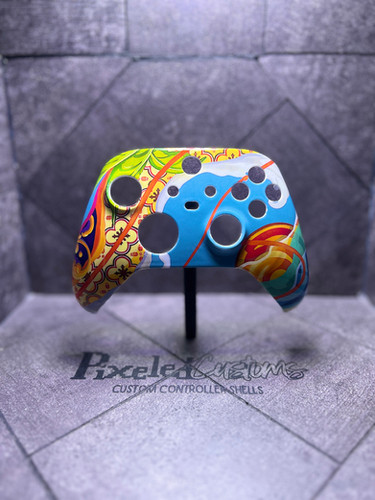 Cool Abstract Art Custom Controller Shell for Xbox S/X Front Housing ...