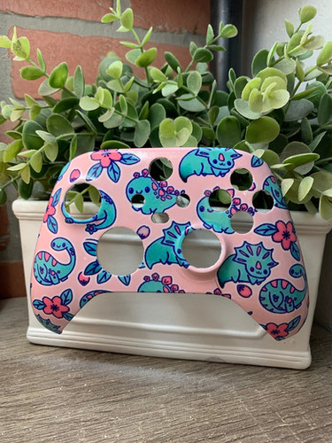 Cutie pink Dinos Custom Controller Shell for Xbox S/X Front Housing ...