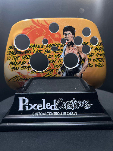Custom Bruce Lee Controller Shell for Xbox S/X Front Housing Faceplate ...