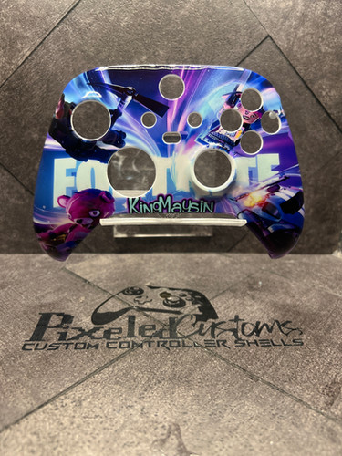BLACK PURPLE FORTNITE Custom Controller Shell for Xbox S/X | Pixeled ...