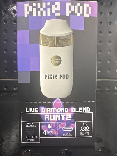 PIXIE DUST VAPE (RUNTZ) 65.19% Hybrid 4.0g | Planetpuff