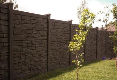Ecostone Fence | Alpha Fence Company | Riverside