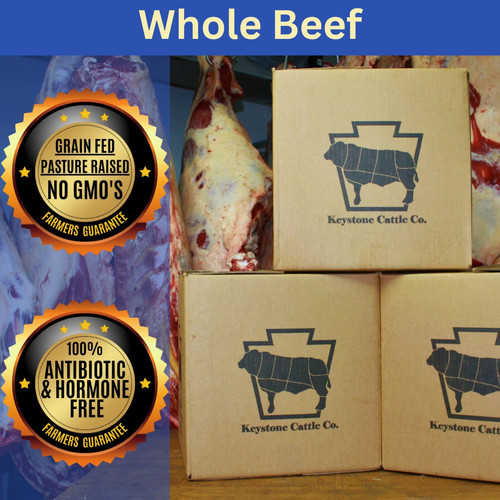 Non-Gmo Pastured Beef: Whole Beef Deposit | Keystone Cattle Co.