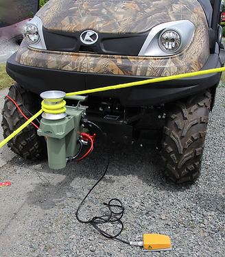 Tugger Capstan Rope Winch 12 Volt