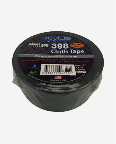 Foam & Rubber Shop |Stylus Cloth Tape Heavy Duty 48mm x 25mtrs