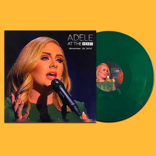 ADELE LP At The BBC November 20, 2015 (Green Coloured Vinyl) | shivamusic