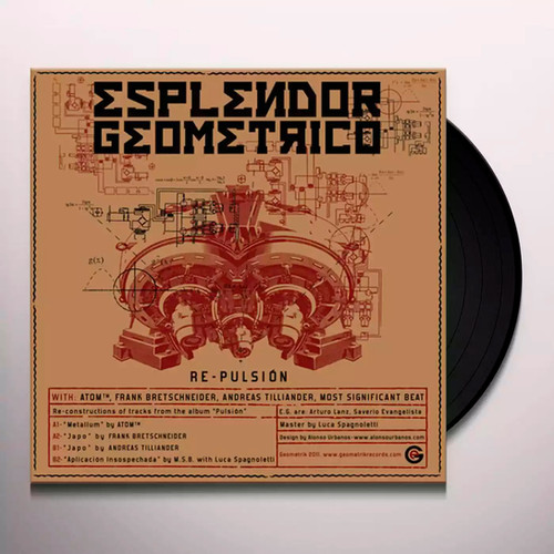 ESPLENDOR GEOMETRICO 10" Re-Pulsión | shivamusic