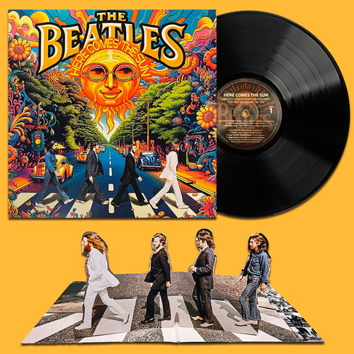 BEATLES LP Here Comes The Sun - Unreleased Studio (Deluxe Pop Up Cover ...