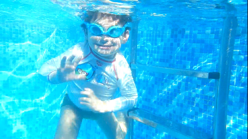 Why is it so important that children learn how to jump into the water?