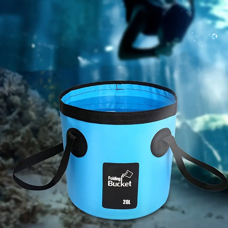 Portable Foldable Fishing Bucket | Angler Outlet