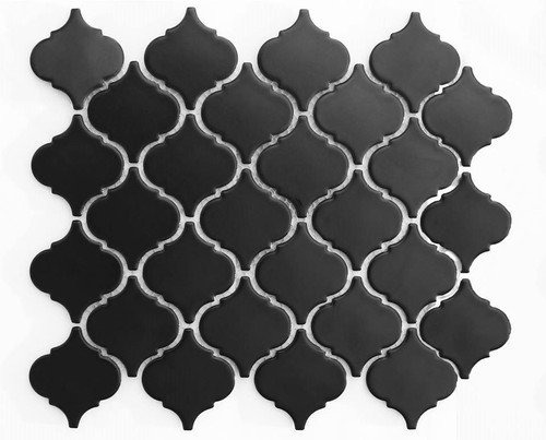 Lantern Black Mosaic | Lux Tile and Stone