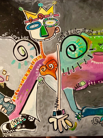 The Official Website of Alex Benitez Original Art | The Art of ALEX