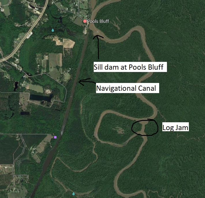 Pools Bluff Sill Dam: Why is it still in place today?
