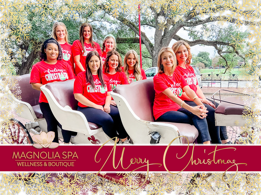 Merry Christmas from Magnolia Spa Wellness & Boutique