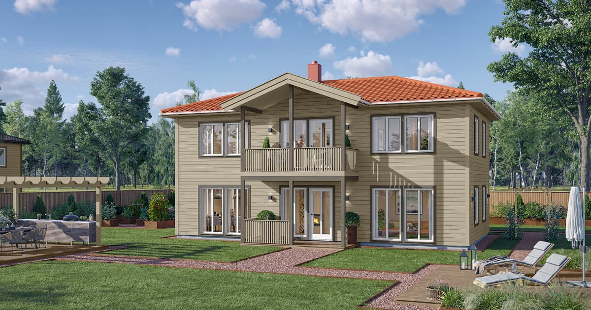 Tilde | Husmodellen Tilde på to fulle plan kommer til å bli en ...