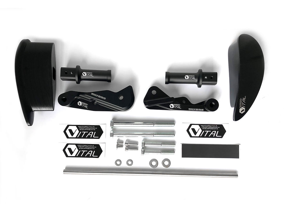 GEN3 HAYABUSA WINGLET FRAME SLIDERS (2021-PRESENT) | Vital Performance