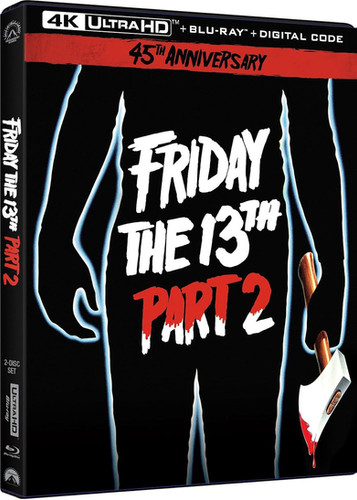 Friday The 13th Part 2 4k Ultra Hd Blu Ray Wslip Peak Books
