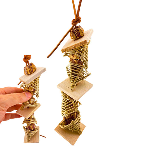 Mahogany Maze Toy | Florida Parrot