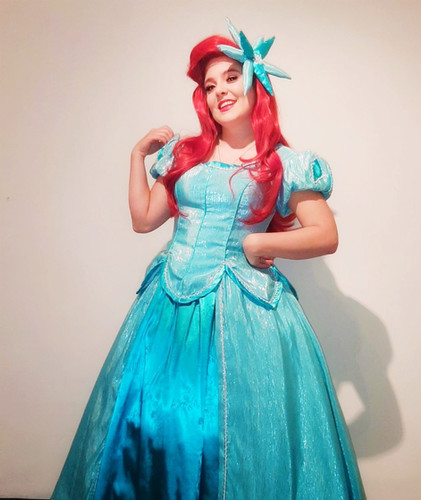 Disney Dreamy collection : Little mermaid Princess Ariel aqua beading ...