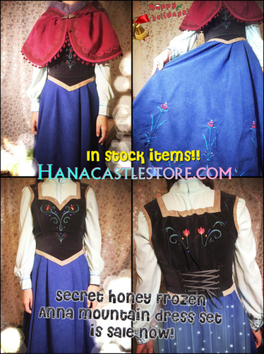 Secret Honey Halloween Anna Frozen Maintain full set | Hana Castle store
