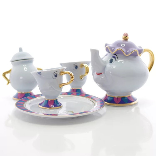 Tokyo Disney resort limited items Mrs pott and chip teapot and mug ...