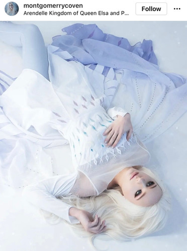 Dreamy collection Frozen2 Elsa epilogue dress | Hana Castle store