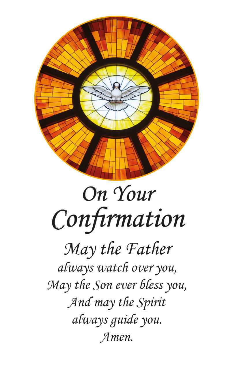 Confirmation Prayer Keepsake | st-patricks