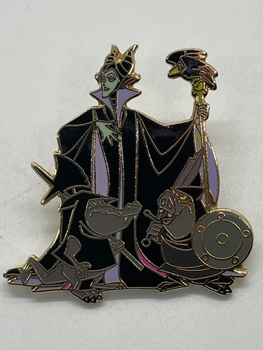Disney Villains Maleficent with Diablo and Goons Pin | JnB Collectibles
