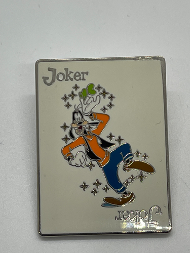 2005 Disney Diamonds Playing Cards Goofy Joker Limited Edition Pin ...