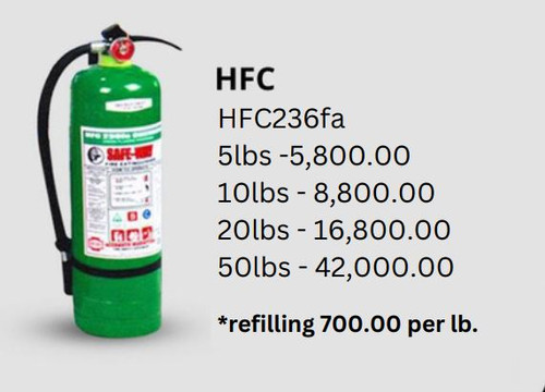 HFC Fire Extinguisher | newadbemc