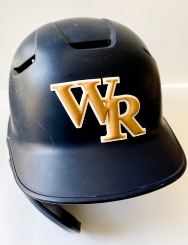 3D Batting Helmet Decal | Spiritthreadsonline