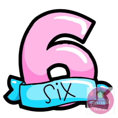 #6 Banner Number | Mrs Brown's Biscuits