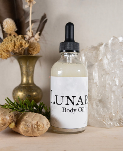 Lunar Body Oil | TheAtHomeApothecary