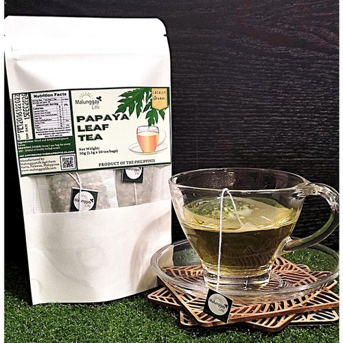 Papaya Tea (20pcs)/ Pure Locally-Grown / Farm-grown Natural Organic ...