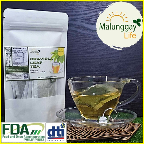 Guyabano Tea (20pcs) /100% Organic Natural Farm-Grown leaves ...