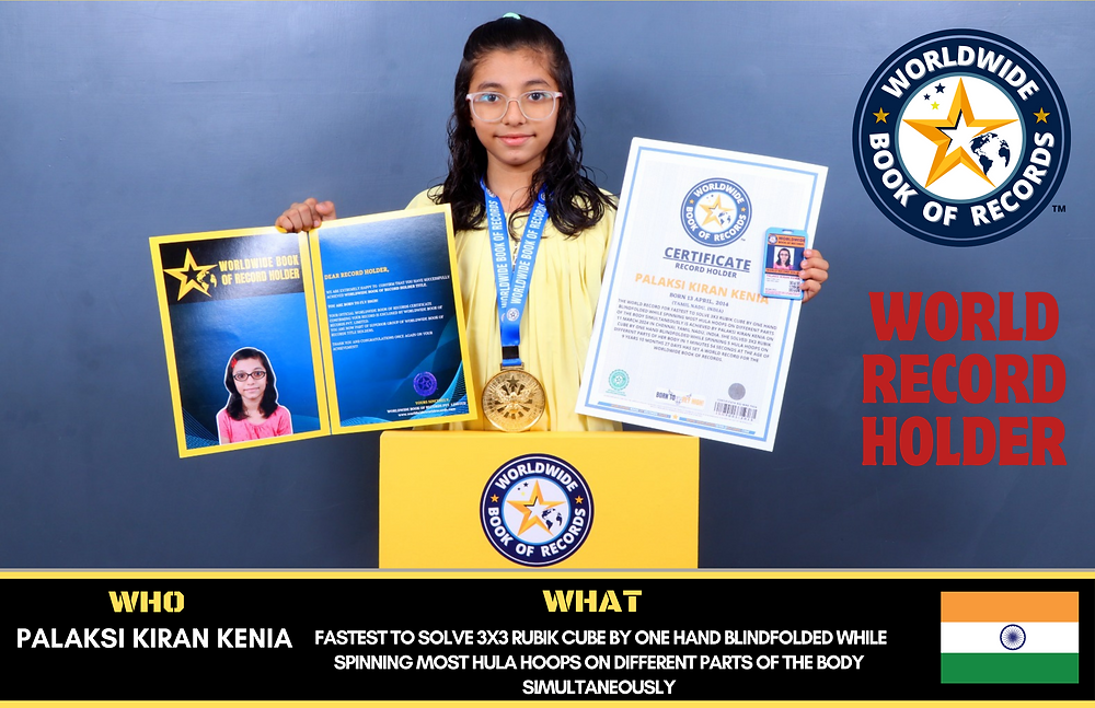 Fastest To Solve 3x3 Rubik Cube By One Hand Blindfolded While Spinning ...