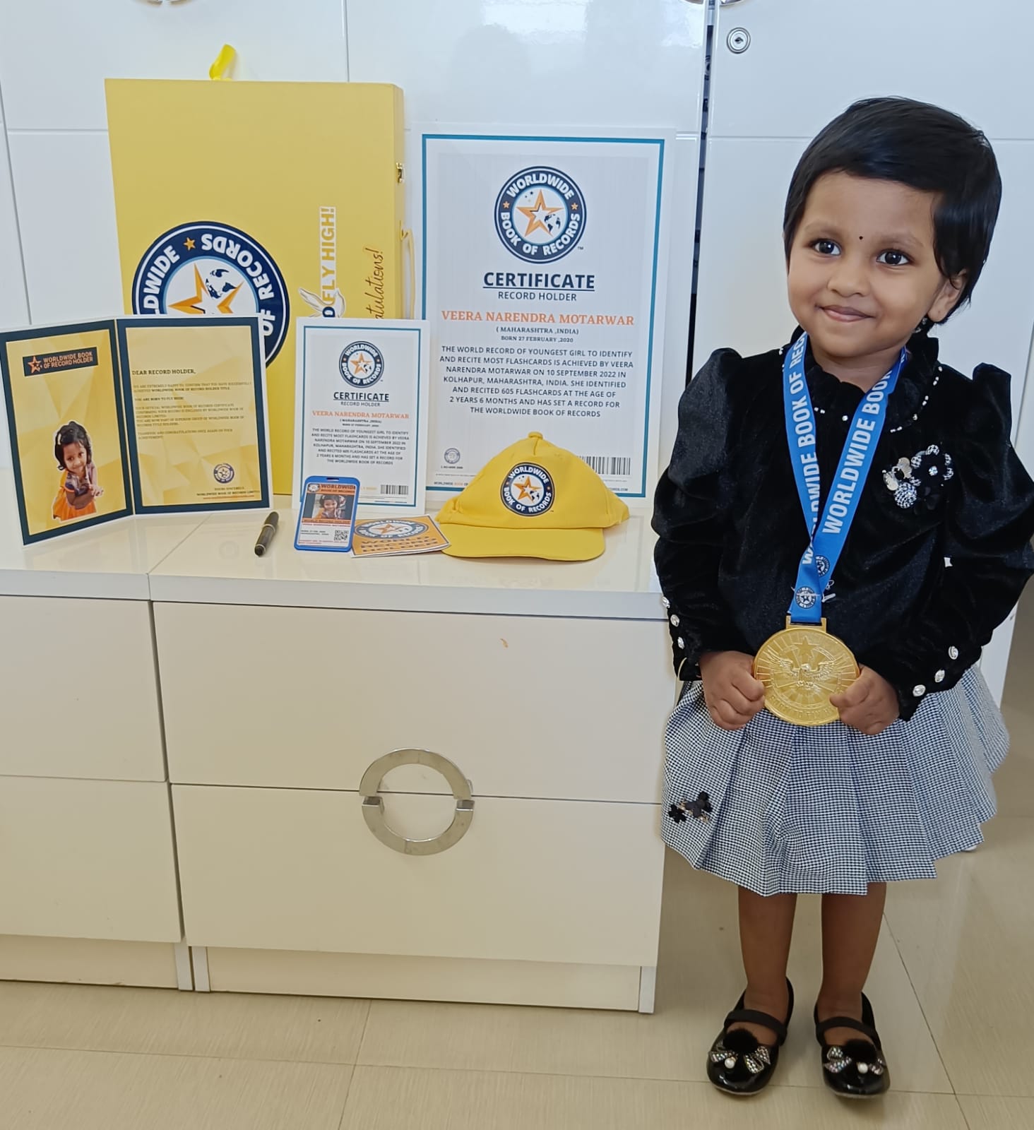 YOUNGEST GIRL TO IDENTIFY AND RECITE MOST FLASHCARDS-World Record by ...