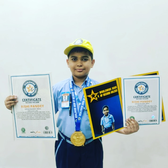 Fastest To Recite Cubes From 1 To 100 (Youngest Kid)-World Record By ...