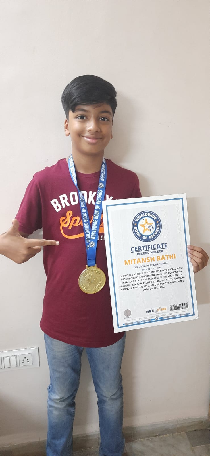 Youngest Kid To Recall Most Indian Cities' Names In One Minute - World ...