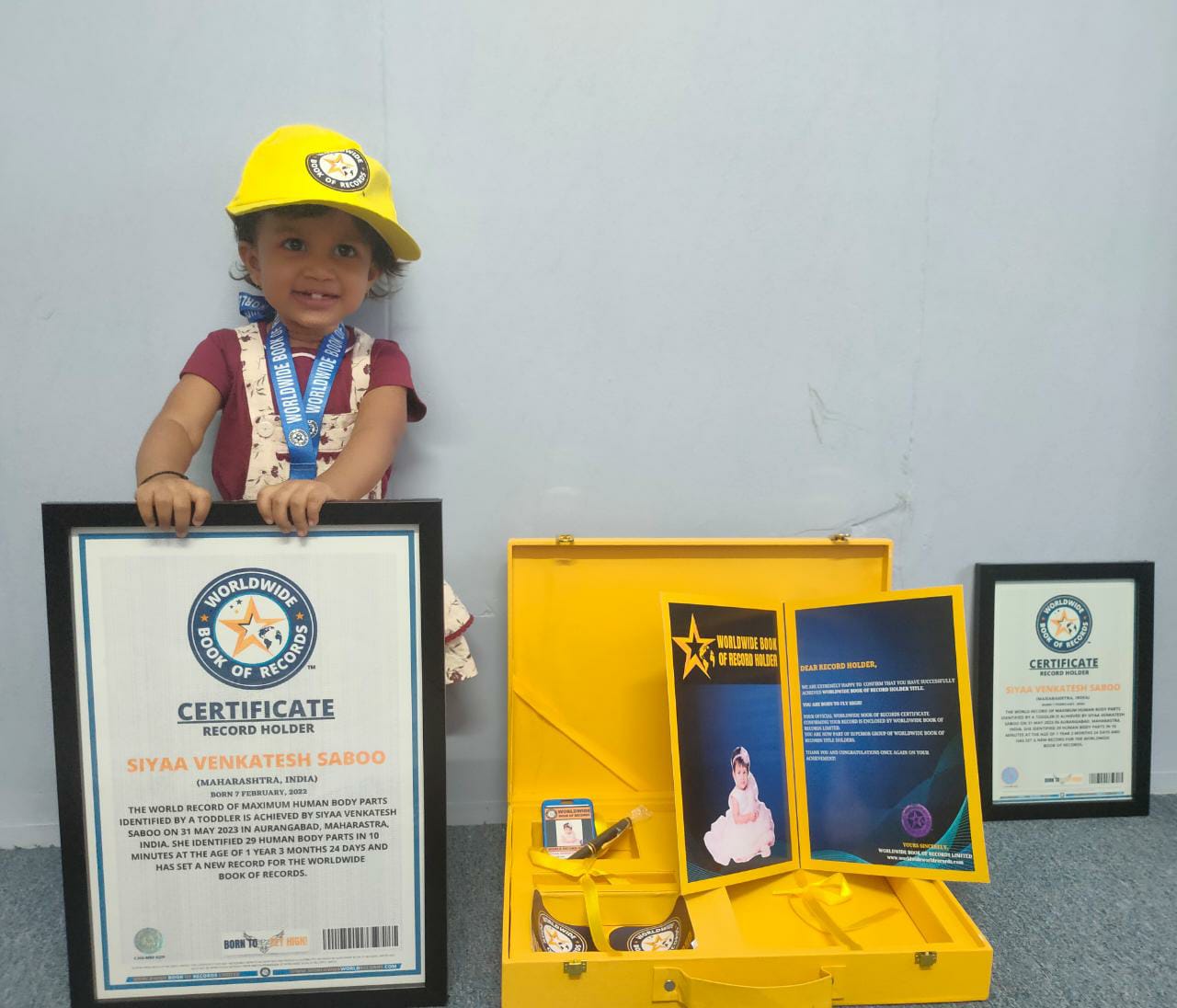 Maximum Human Body Parts Identified By A Toddler - World Record By ...