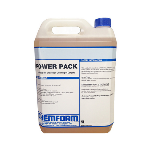 CHEMFORM POWER PACK CARPET SHAMPOO 5LT | JRD Distributors