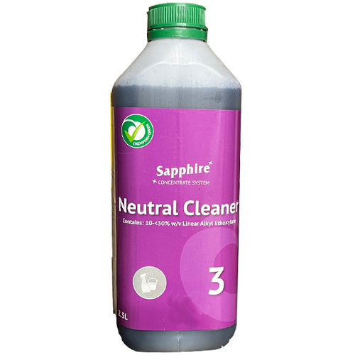 CHEMFORM SAPPHIRE #3 NEUTRAL CLEANER 2.5LT | JRD Distributors