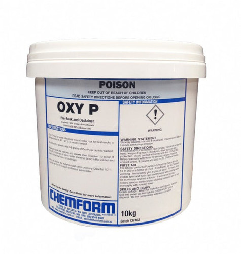 CHEMFORM OXY P NAPPY SAN SOAKER 10KG | JRD Distributors