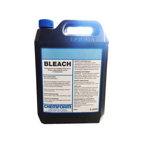 CHEMFORM BLEACH 4% 5L | JRD Distributors